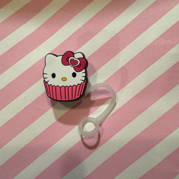 Hello Kitty | Other | Hello Kitty Straw Topper | Poshmark